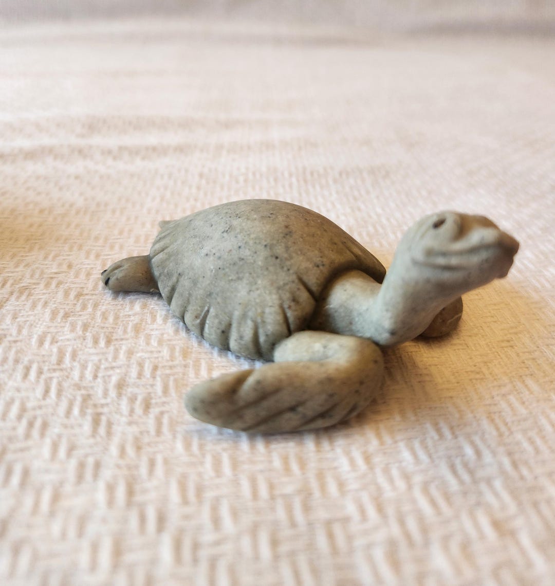 Quarry Critters Stone Art Sea Turtle "tammy" Second Nature Design ...