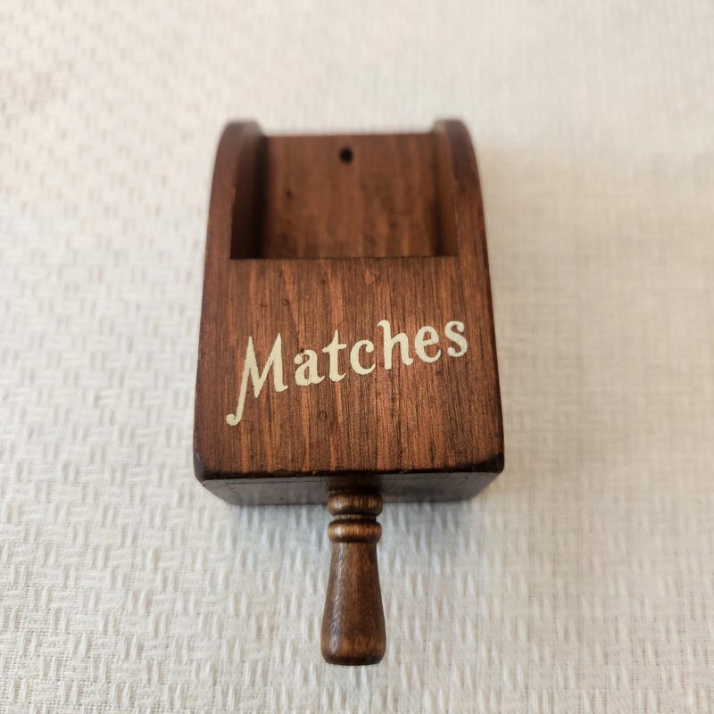 Wall Match Holder - Etsy