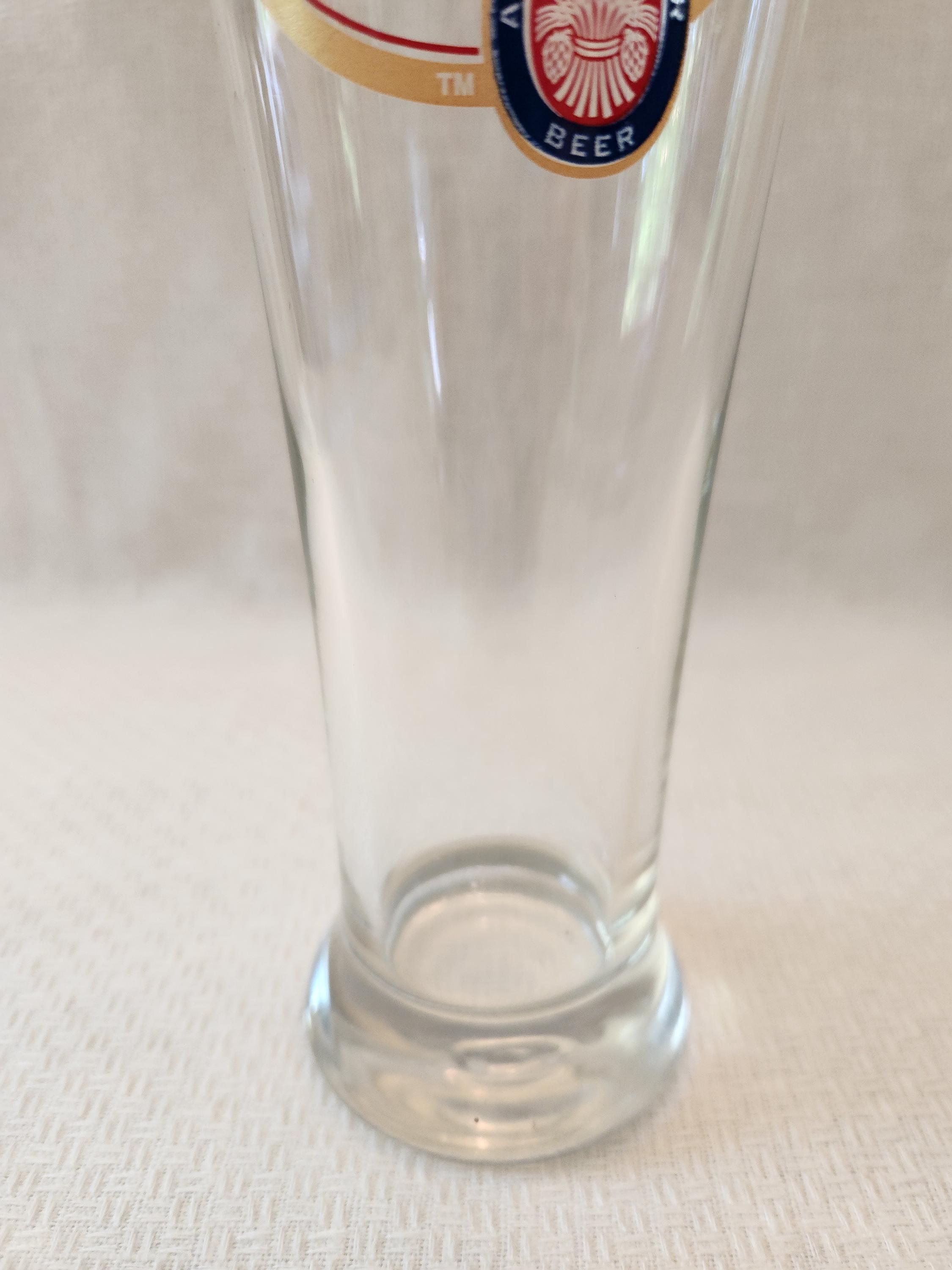Clear Flared Pilsner Glass Miller Lite Beer 8.5 Tall Vintage - Etsy