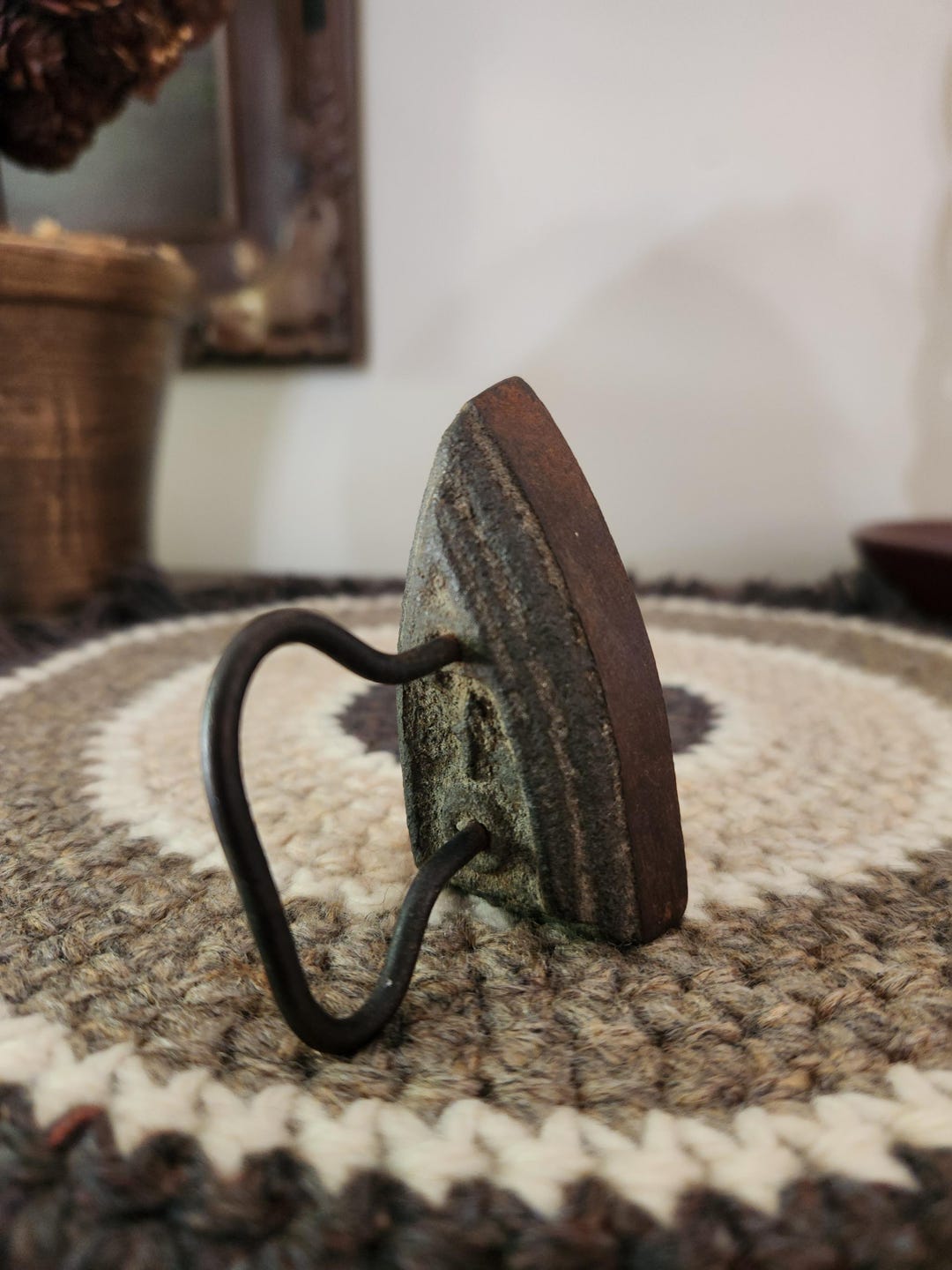 Antique Sad Iron No. 1 Small Miniature- Farm House, Country Display ...