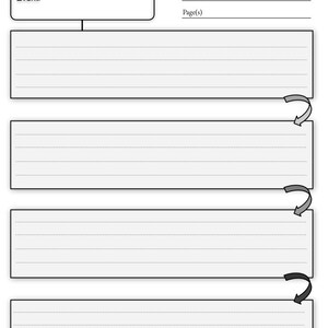 FLOW & SEQUENCE, Student Graphic Organizer, Mind Mapping, Notes ...