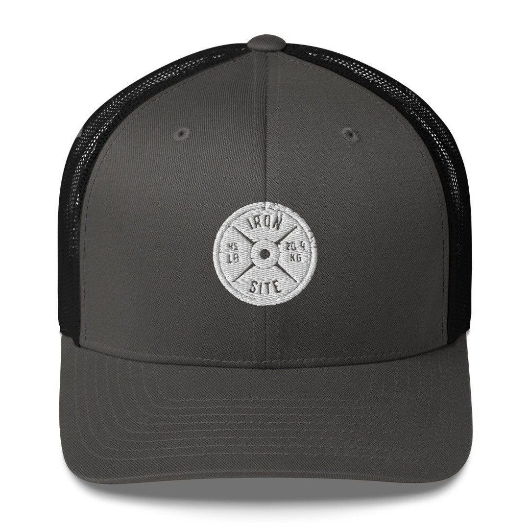 Iron Site Trucker Cap - Plate Design - Iron Site Performance - Etsy