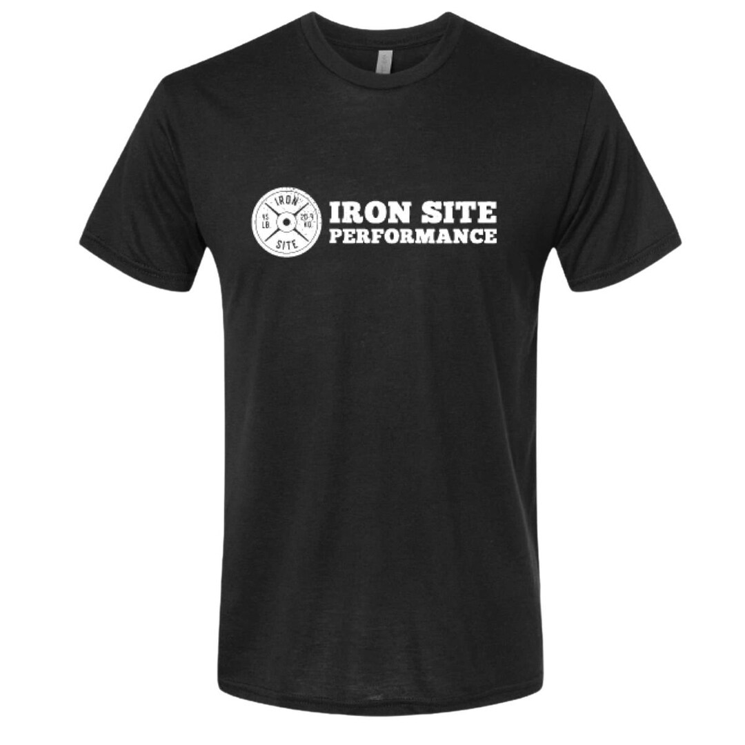 Iron Site Performance Classic Tee | Black - Etsy