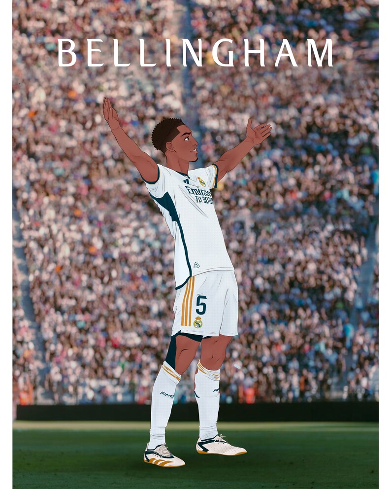 Jude Bellingham Print Poster - Etsy