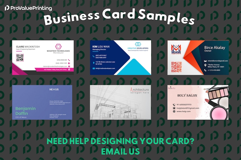 1000 Full Color Business Cards W/ Your Artwork FREE GRAPHIC DESIGN 2 ...