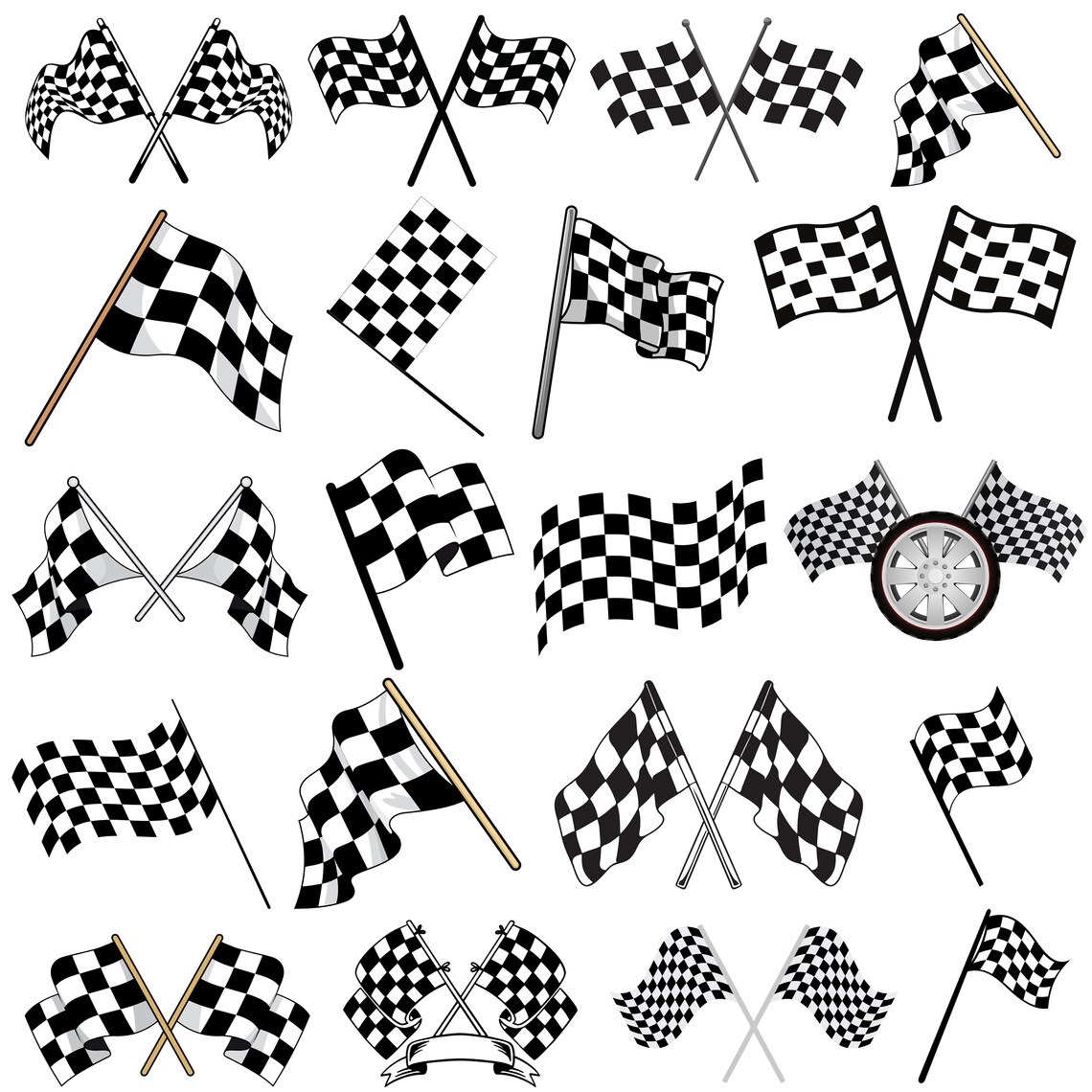 RACING FLAG SVG, , Racing Stripes Svg, Racing Clipart, Race Car Flag ...