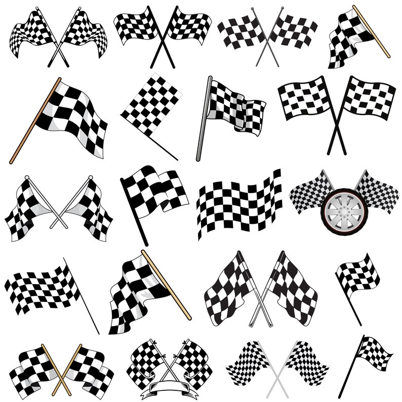 RACING FLAG SVG, , Racing Stripes Svg, Racing Clipart, Race Car Flag ...