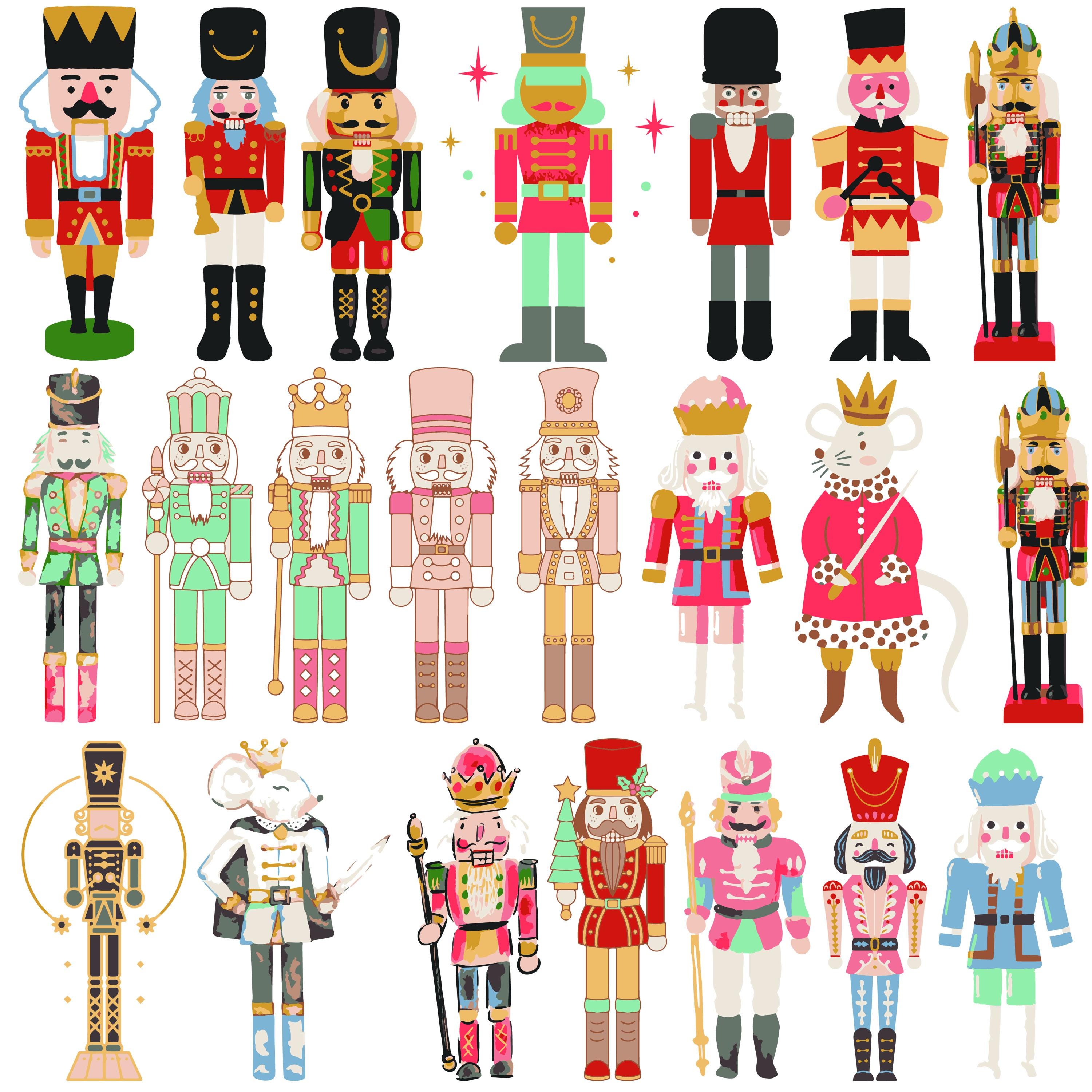 Nutcracker Svg Bundle, Nutcrackers Silhouette, Nutcracker Cut Files for ...