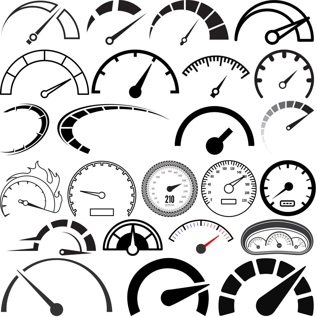 Speedometer Svg,speedometer Design,speedometer Cut File for Cricut ...