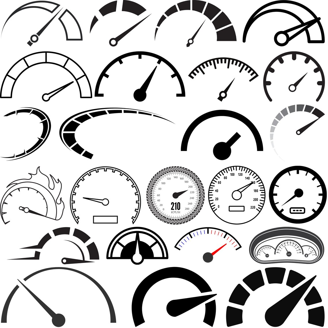 Speedometer Svg,speedometer Design,speedometer Cut File for Cricut ...