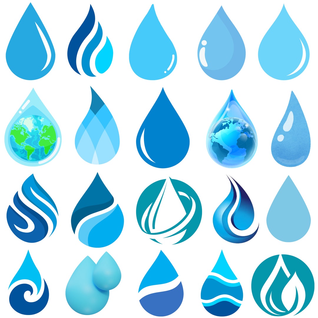 Water Droplet Svg, Water Drops Svg, Rain Drops Svg, Raining Svg, Rain ...