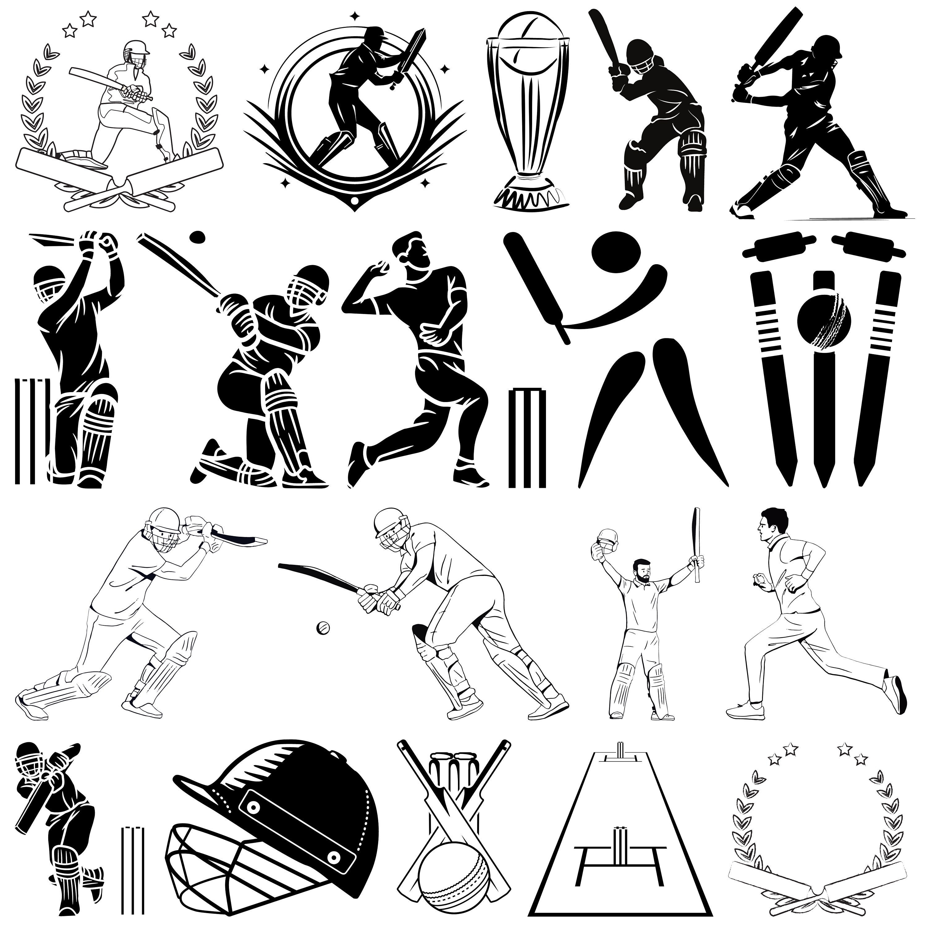 Cricket SVG Bundle, Cricket Cricut Svg, Cricket Silhouette, Cricket Bat ...