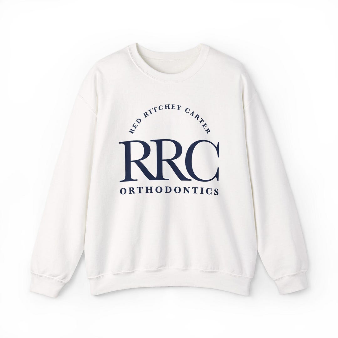 RRC Orthodontics Logo Sweatshirt | RRC Crewneck Pullover - Etsy