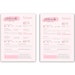 Wellbeing Mental Health Daily Tracker Pink Self Care Journal Printable ...