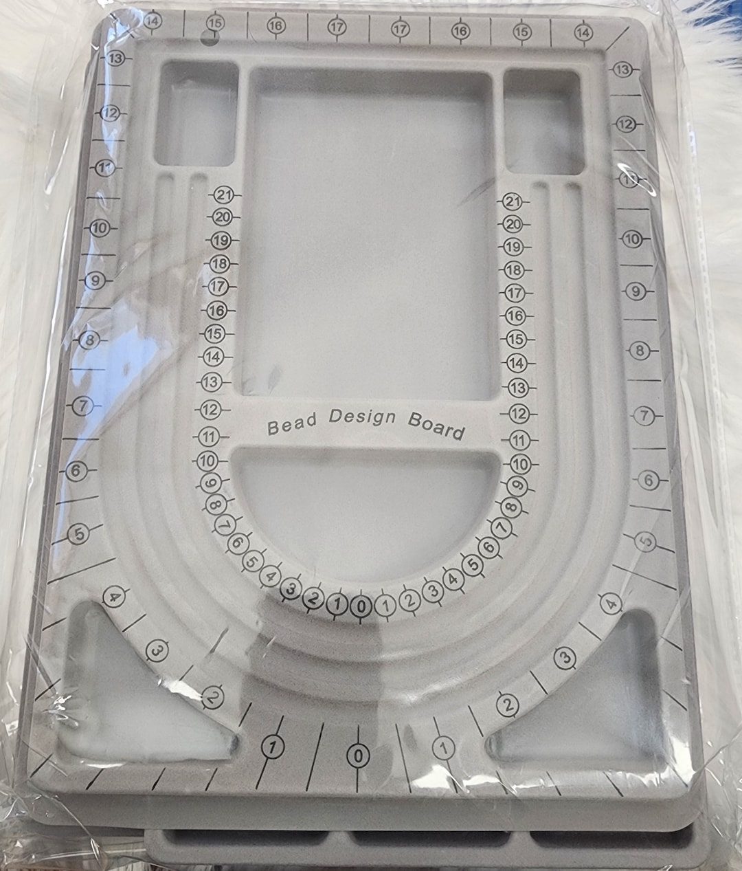 3pcs DIY Beading Tray Bead Design Board Bracelet Design Board, Flocked ...