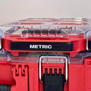 Milwaukee PACKOUT Customizable Label Tag, Tool Organization Sticker for ...