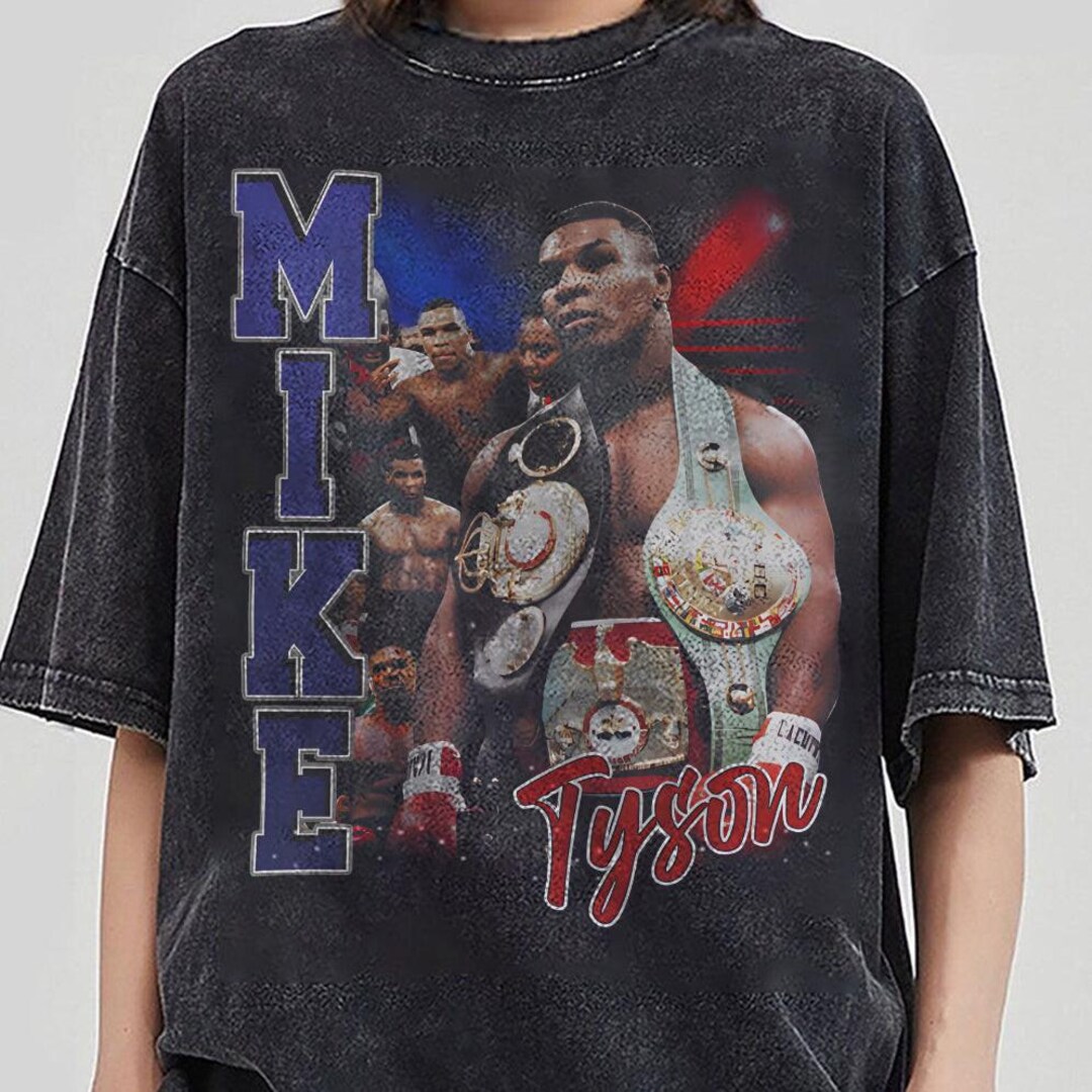 Vintage 90s Graphic Style Mike Tyson Shirt Mike Tyson T-shirt V4 ...