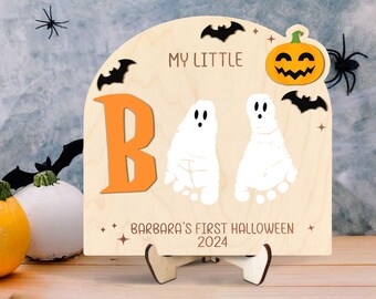 DIY Halloween Footprint Sign - Etsy