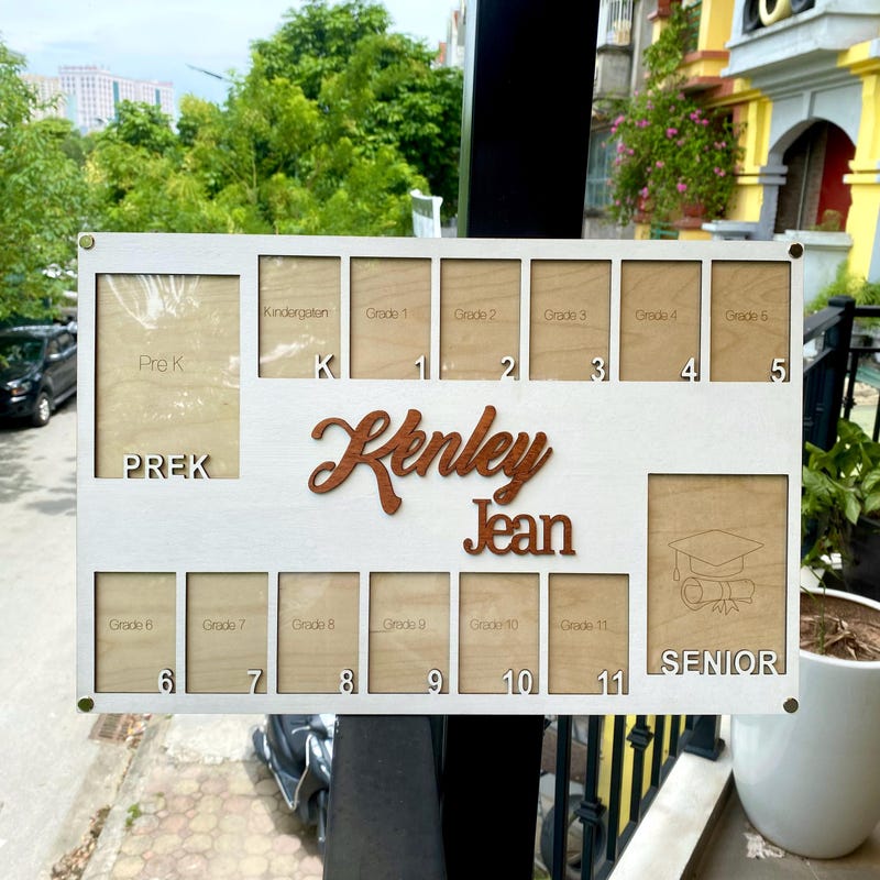 School Picture Frame - Etsy