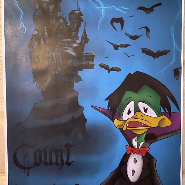 Count Duckula - Etsy