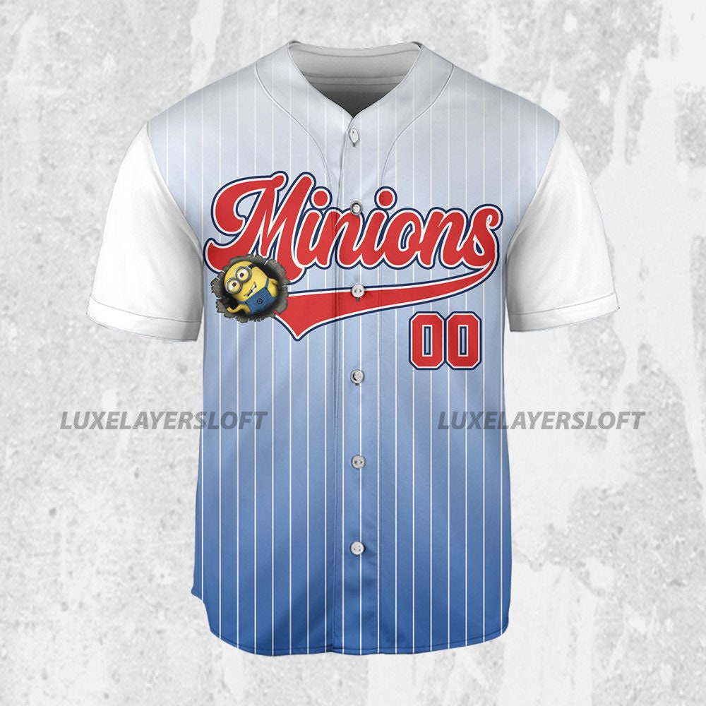 Personalize Minions Say Hello Happy Life, Custom Minions Baseball ...