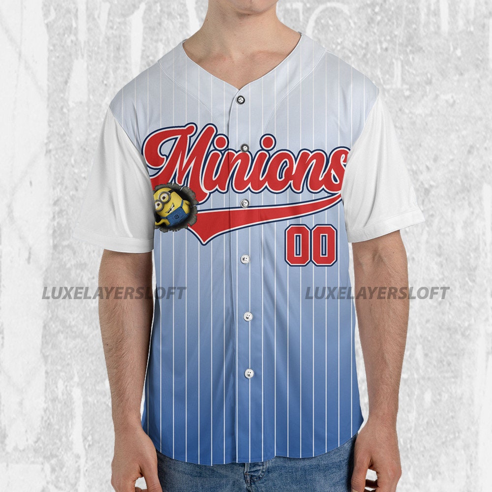 Personalize Minions Say Hello Happy Life, Custom Minions Baseball ...