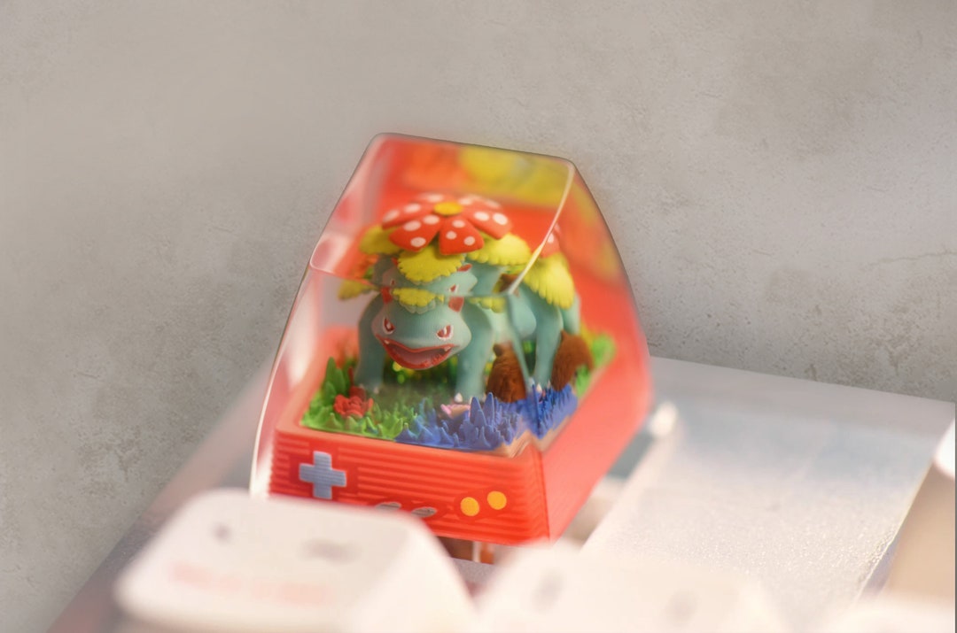 3d Printed Key Cap, Cute Pokemon Sprite, Custom Keycaps, Charmander ...