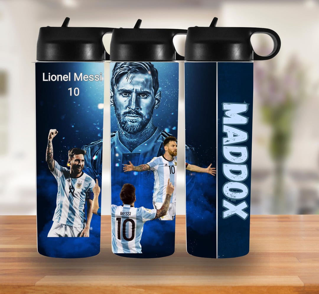 Lionel Messi HYDRO Tumblers , Football ,SPORTS Personalized Drink ...