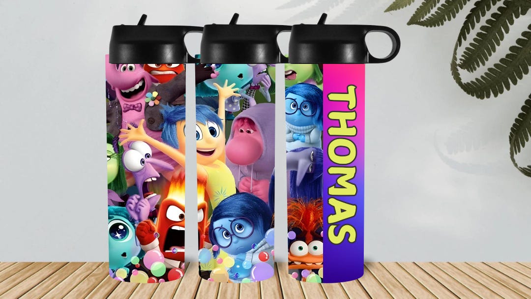 Inside Out Drink Bottle ,20 Oz Drink ,kids ,back to School , Kids Drink ...