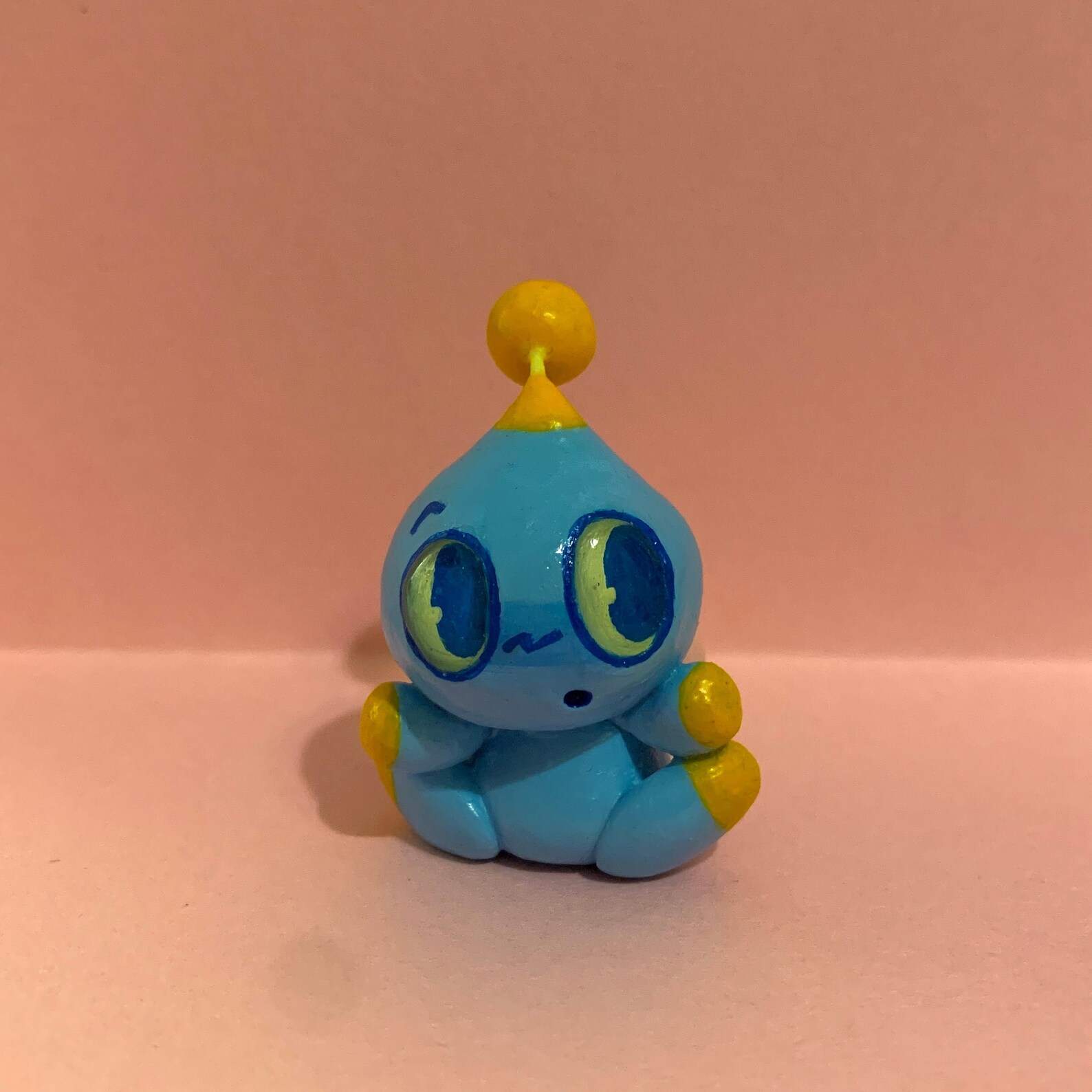 Sonic the Hedgehog Chao Clay Figure - Etsy