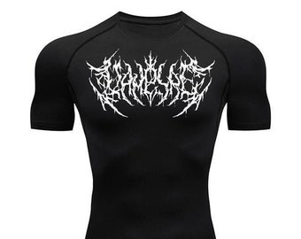 Spider-man Compression T-shirt Breathable Gym T-shirt - Etsy