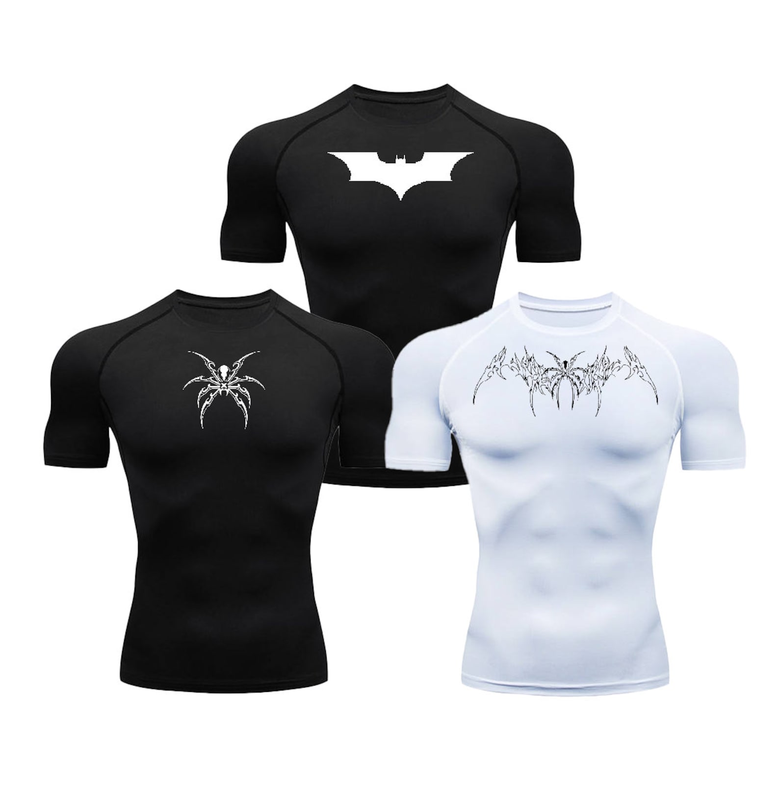 Spider-bat Compression Gym Shirt Bundle - Etsy