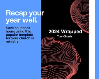 End of the Year Wrapped Recap Video Template - Reel, Tiktok, or ...