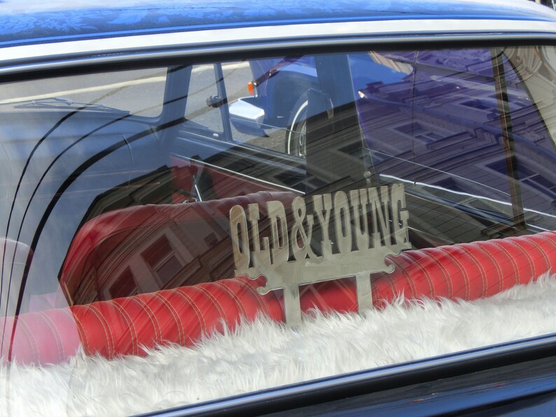 Custom Car Club Lowrider Old Young Plaque Personelize Cnc Cutting ...