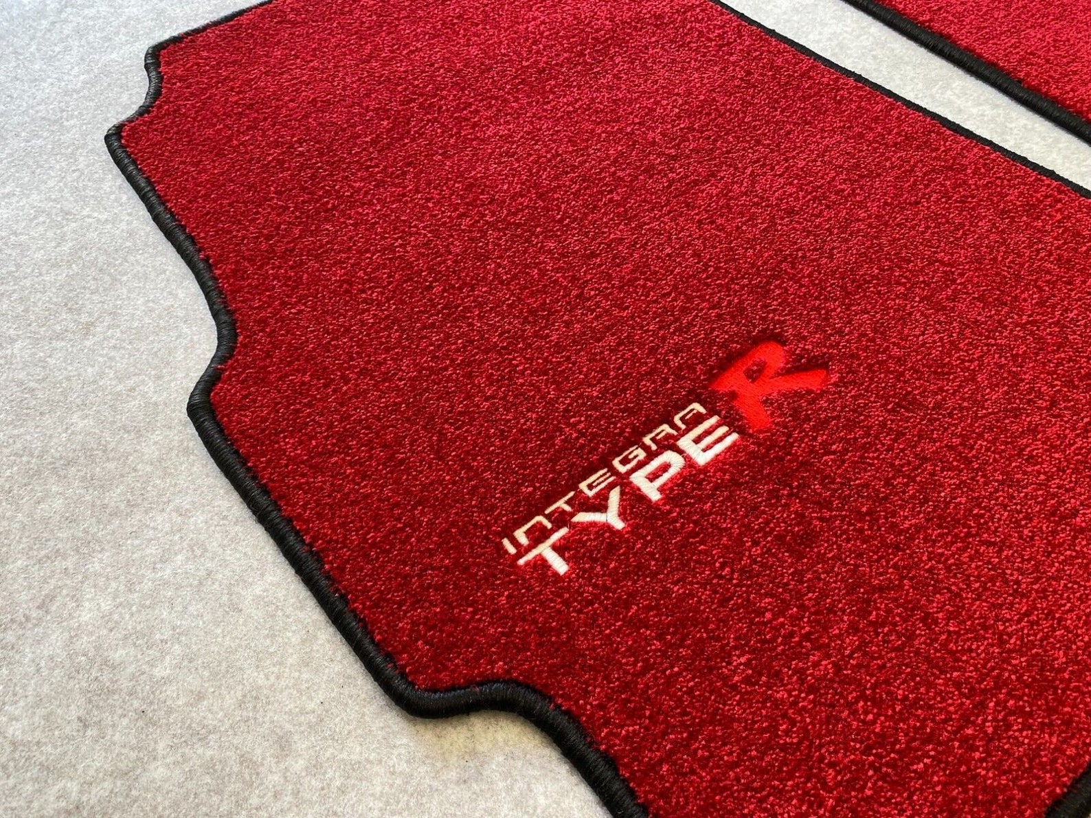 For Acura Integra GS-R Dc2 Coupe Red Black Edge Floor Mat Mats Carpet ...
