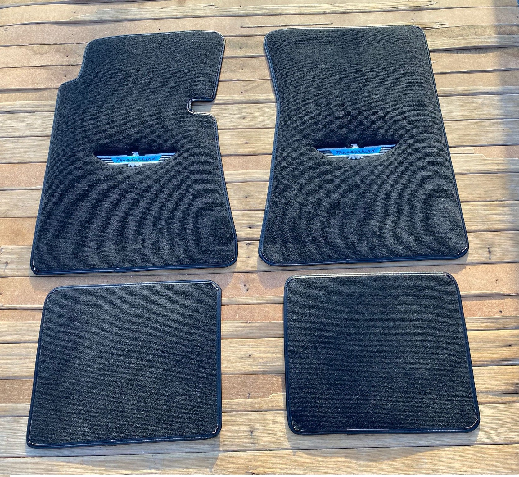 For Ford Thunderbird Floor Mat Mats Carpet Black Set Of4 1964-66 - Etsy