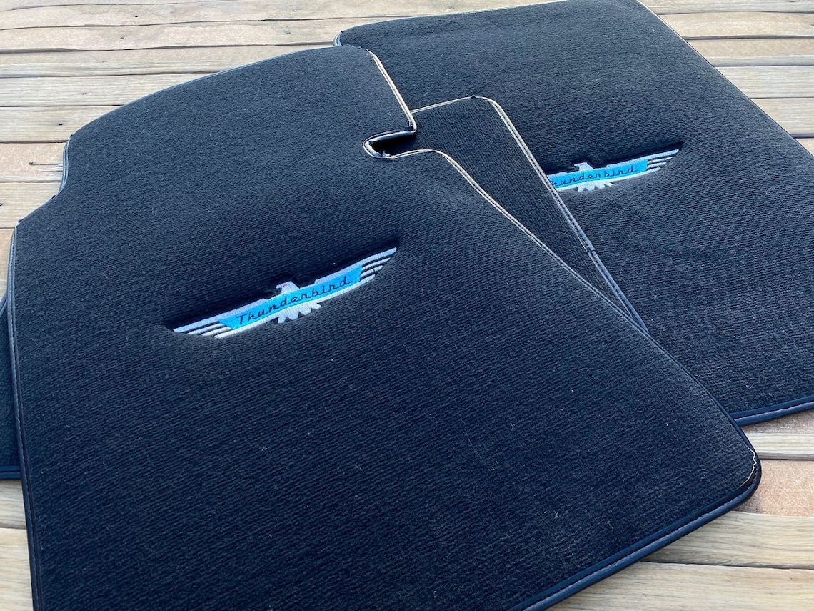 For Ford Thunderbird Floor Mat Mats Carpet Black Set Of4 1964-66 - Etsy