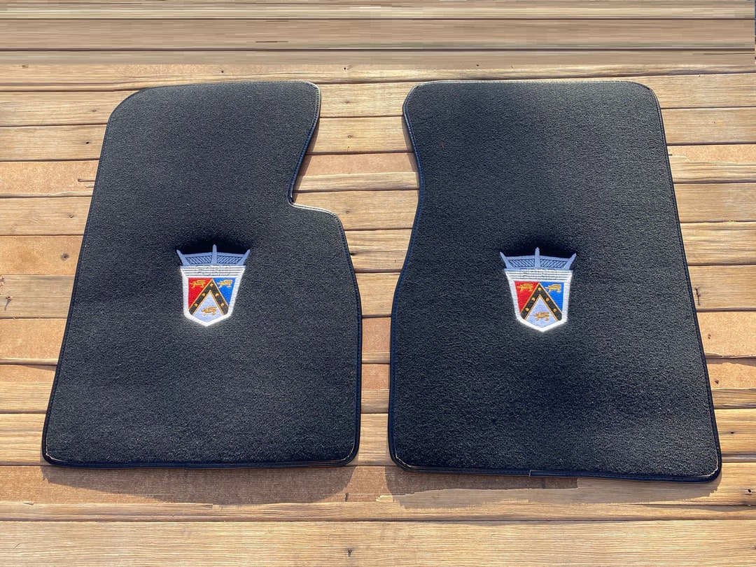 Fit for Ford Ranchero Pickup Truck Floor Mat Carpet Black Set Of2 1957 ...