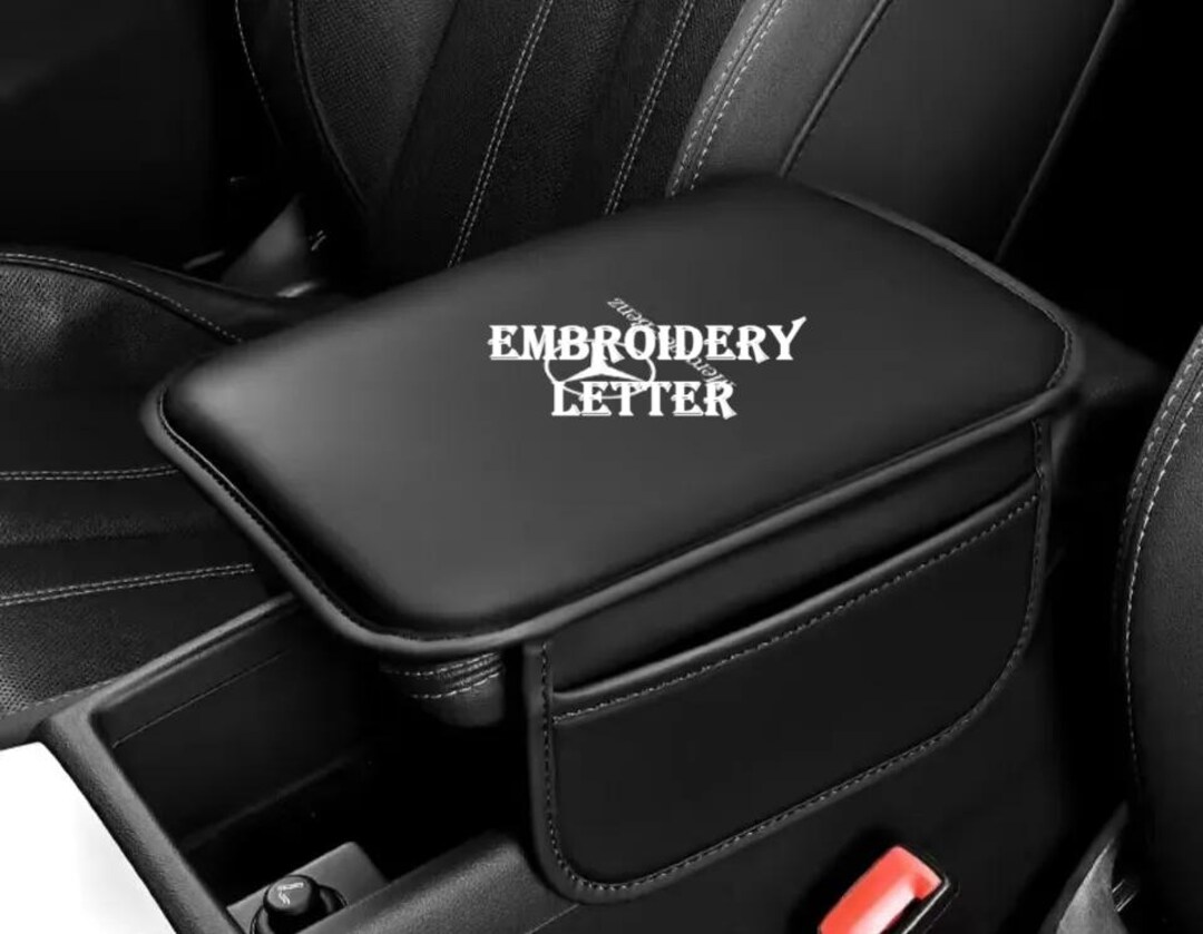 Car Armrest Cushion Cover for Mercedes Benz Center Console Box Pad ...