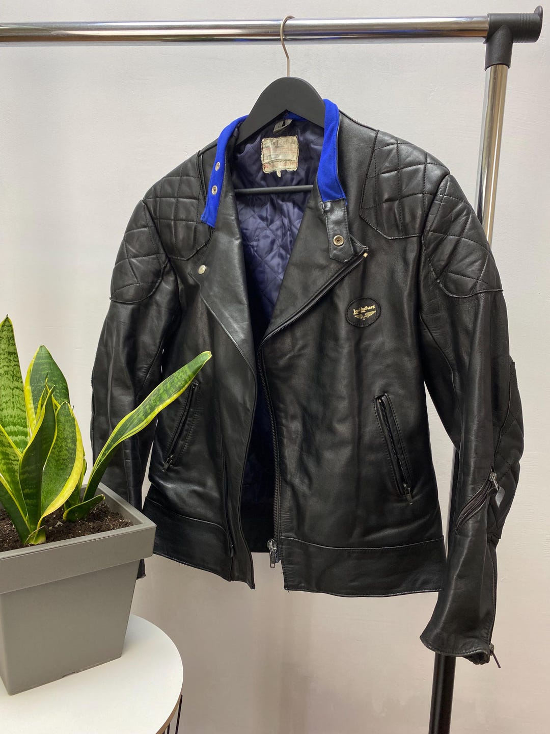 Vintage 70s Lewis Leathers Real Hide Aviakit Jacket Men Size 40 Medium ...