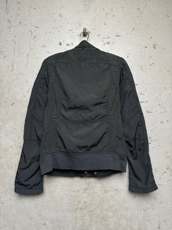 Vintage Y2K DIESEL Racing Biker Nylon Bomber Jacket Size L Vintage Y2K DIESEL Racing Biker Nylon Bomber Jacket Size L