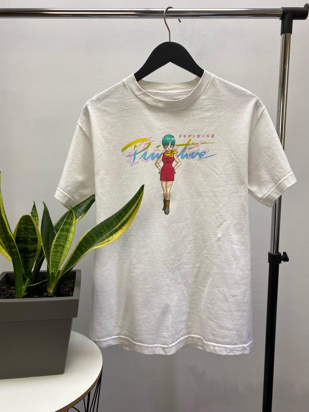 Dragon Ball Z Primitive Anime Manga T-shirt Graphic Size M White - Etsy