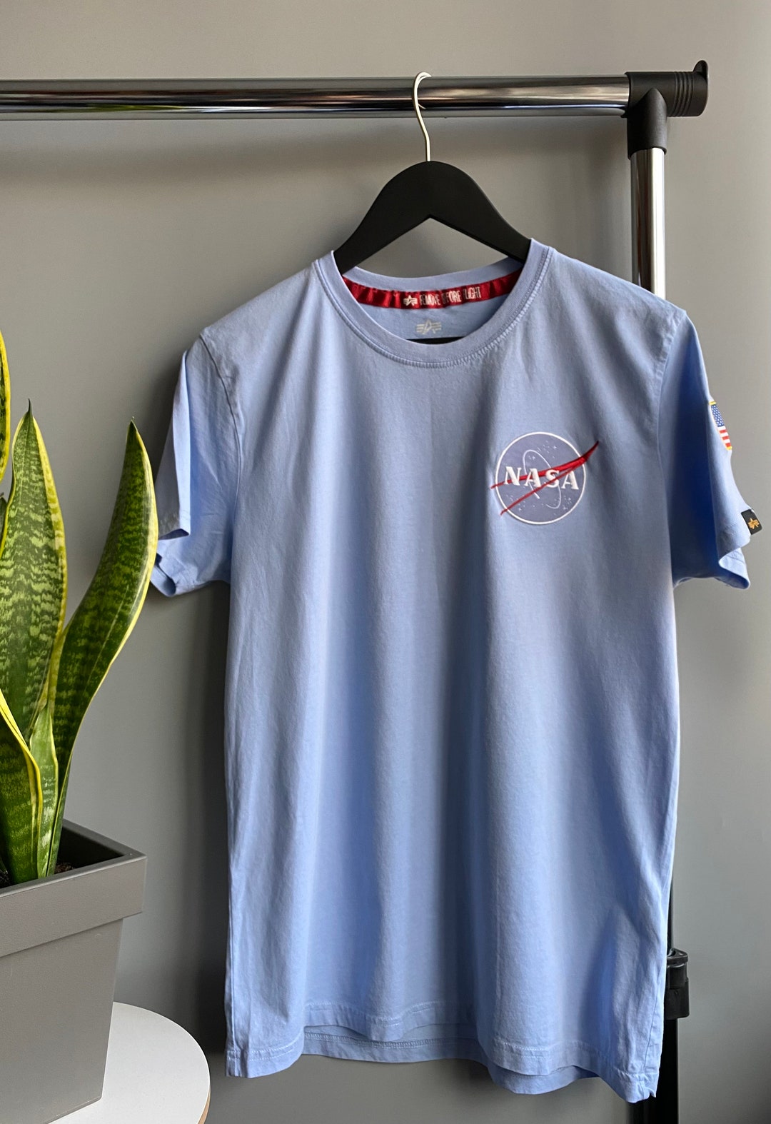 Alpha Industries NASA T Shirt 100th Space Shuttle Mission - Etsy