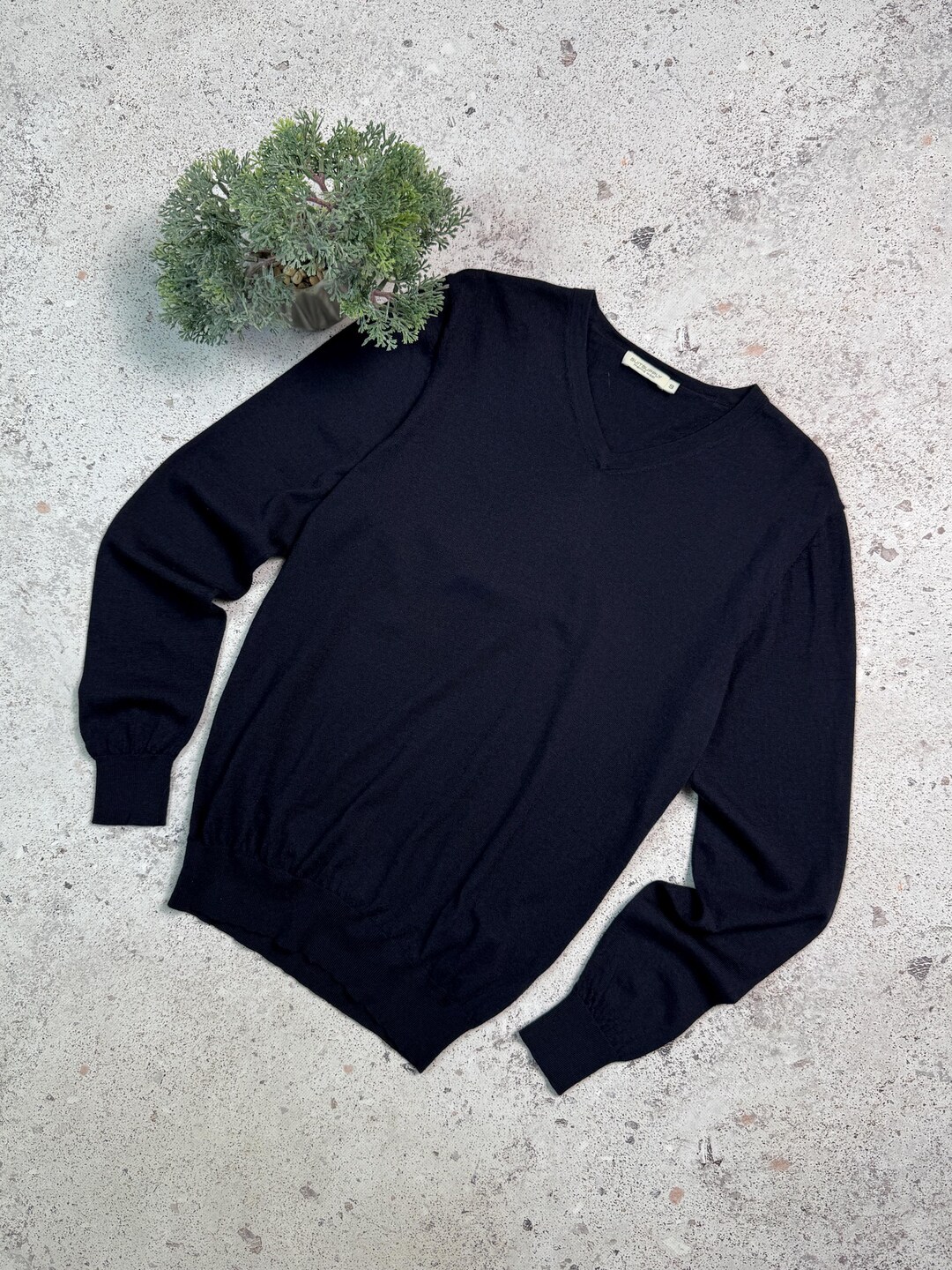 Suitsupply Merino Wool Sweater Size S Men Casual Classic Blue - Etsy