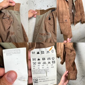 Hugo Boss Suede Bomber Jacket Goat Size 50 Mens Brown Vintage - Etsy