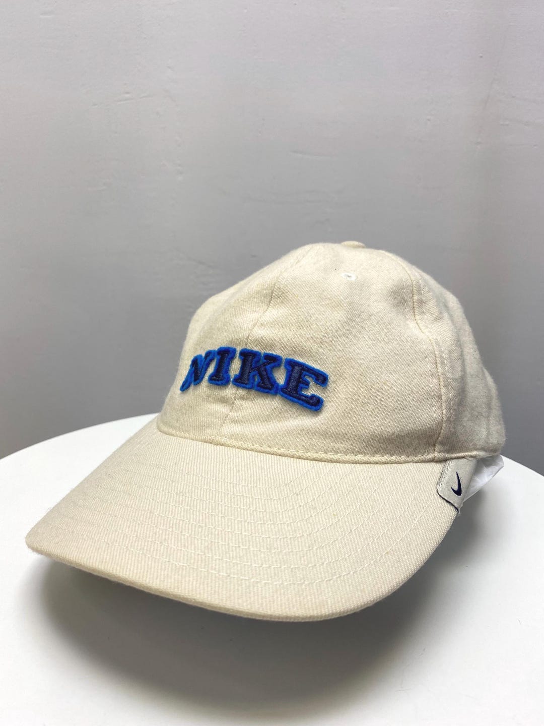 Nike Vintage Center Logo 7 3/8 Hat Cap Baseball Rare Sport Beige - Etsy