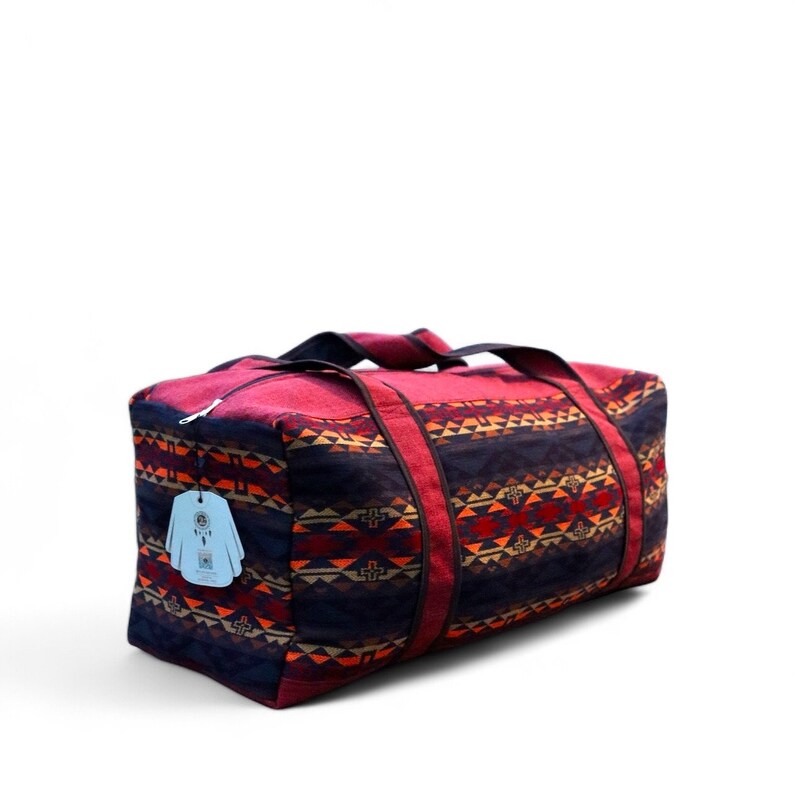 Native American Design Duffel Bag native Pattern Print durable and ...