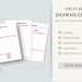 Printable Work and Office Planner, Office Work Planner and Organizer ...