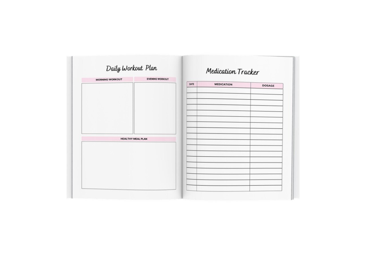 Printable Fitness Planner, Ultimate Fitness Planner 2024 Printable ...
