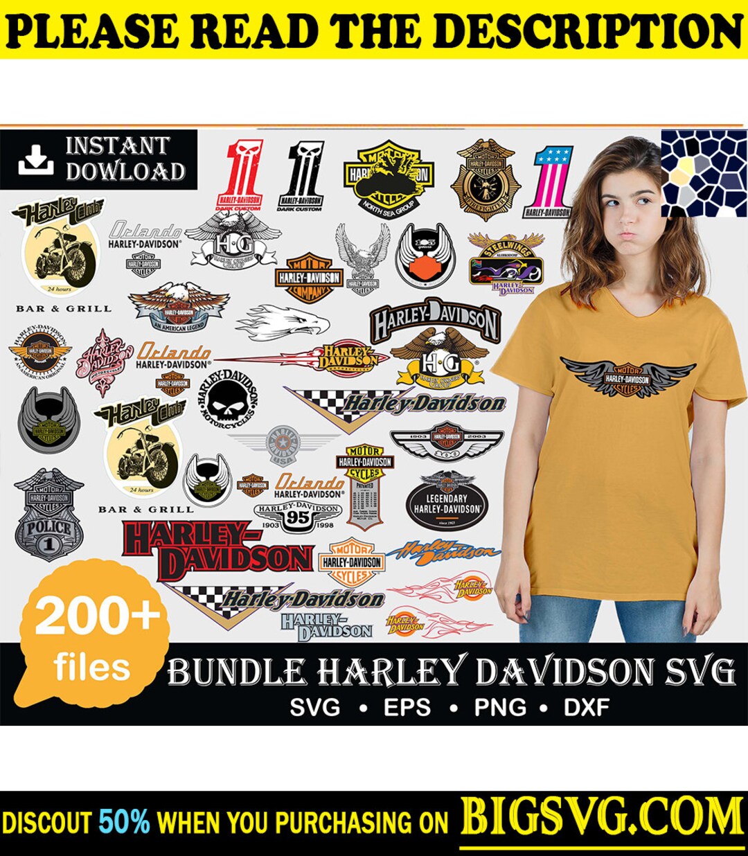 Harley Davidson Svg Bundle, Svg Bundles, Digital Vector File, Svg ...